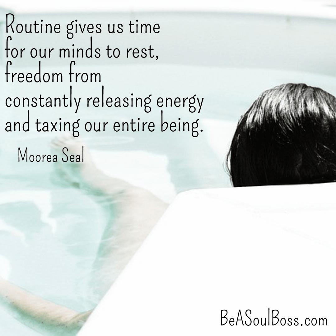 routine-gives-us-time | Soul Boss