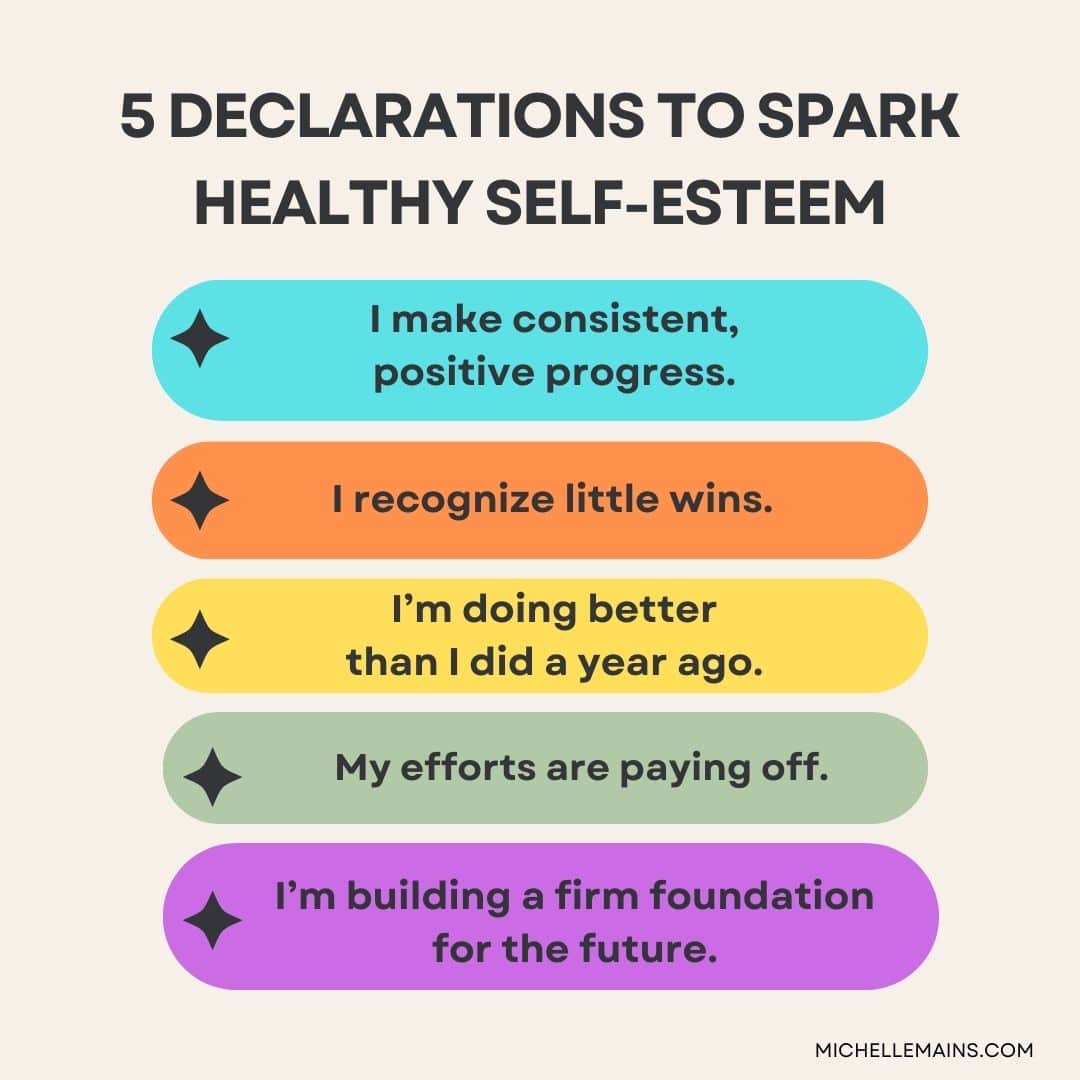 5 Healthy Self-Esteem Declarations | Soul Boss